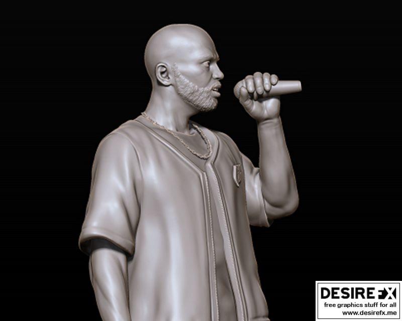 Desire FX 3d models | DMX American rapper and actor full-body sculpture ...