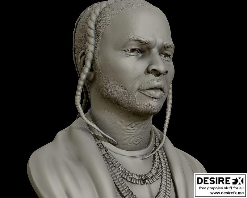 Desire FX 3d models | POP SMOKE American rapper, singer, songwriter and ...