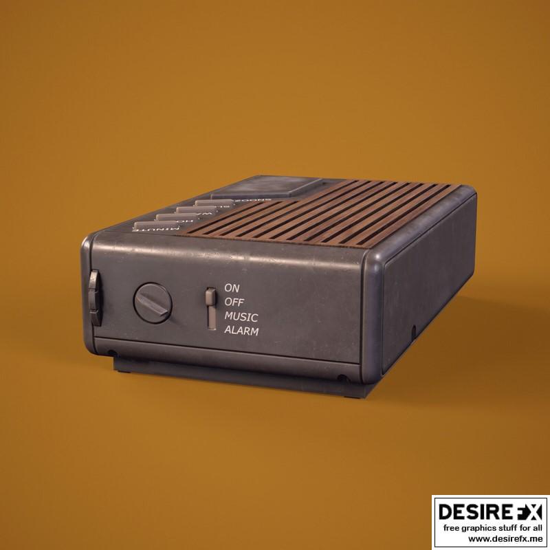 Desire FX 3d models | 90s Alarm Clock