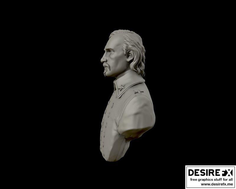 Desire FX 3d models | General George Armstrong Custer American cavalry ...