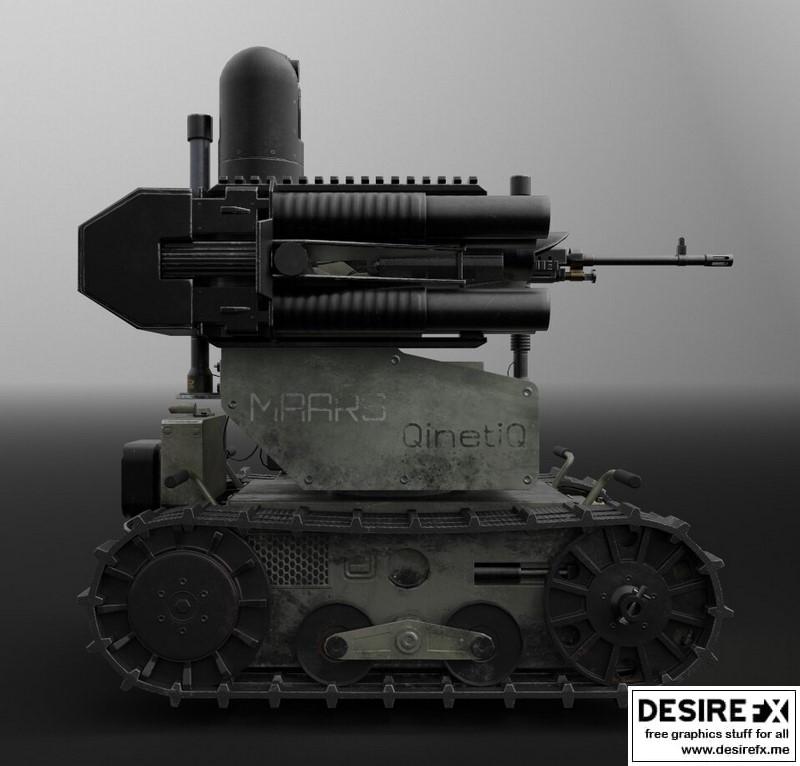 Desire FX 3d models | MAARS – Modular Advanced Armed Robotic System
