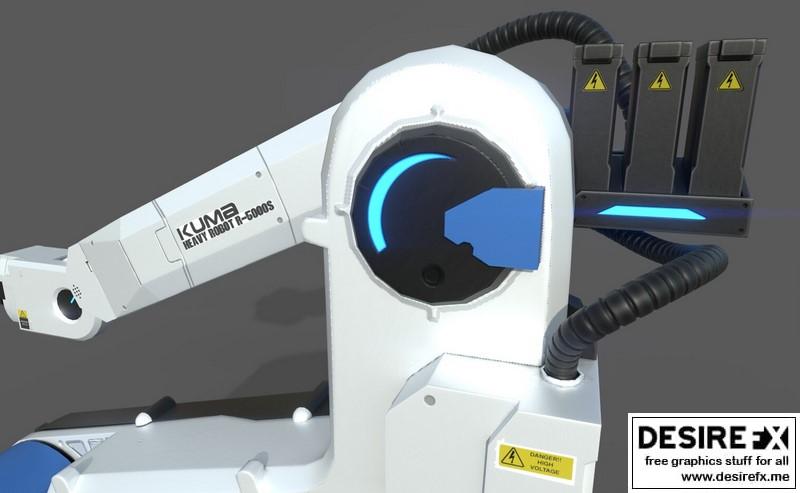 Desire FX 3d models | Kuma Industrial Robot – 3D Version