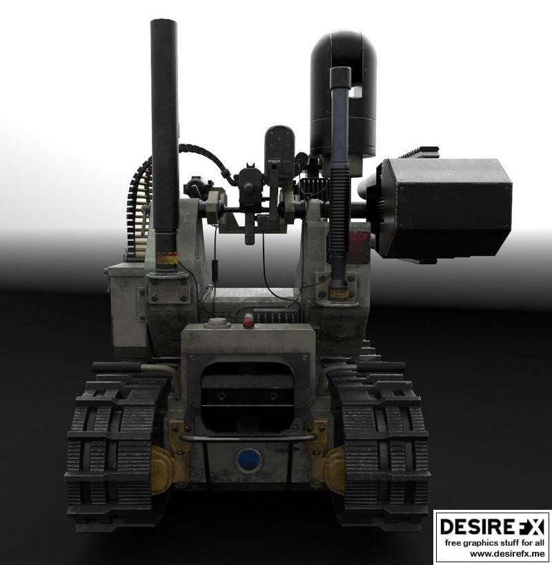 Desire FX 3d models | MAARS – Modular Advanced Armed Robotic System