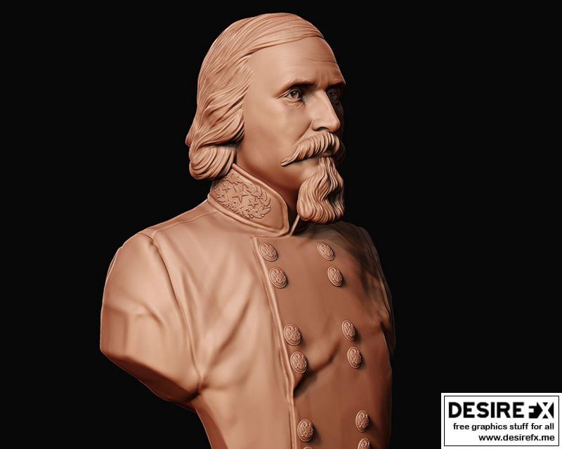 Desire FX 3d models | General George Pickett General of the Confederate ...