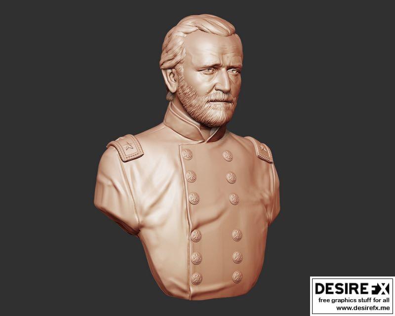 Desire FX 3d models | General Ulysses S Grant American political and ...