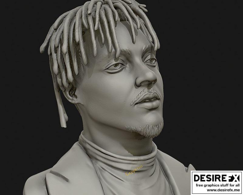 Desire FX 3d models | Juice wrld 3D sculpture Ready to 3D print 3D ...