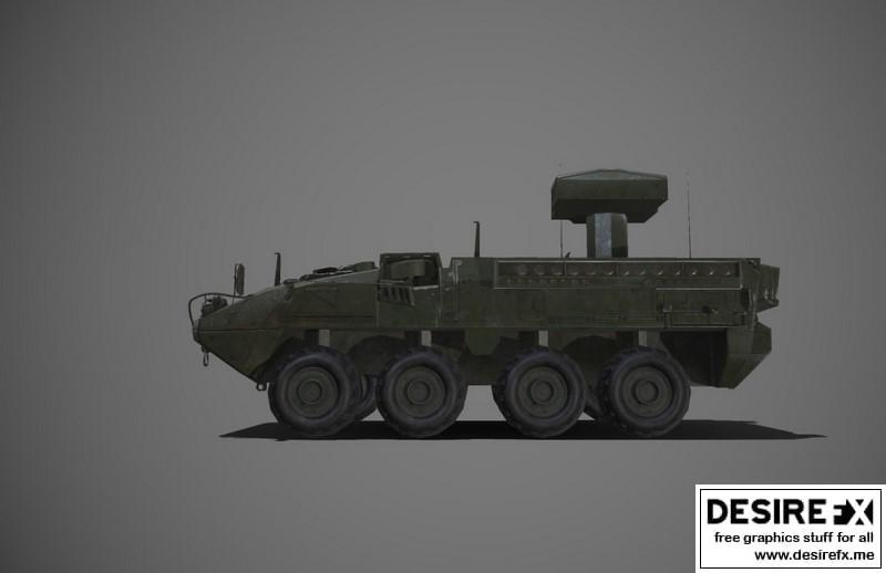 Desire FX 3d models | Stryker Assault Vehicle