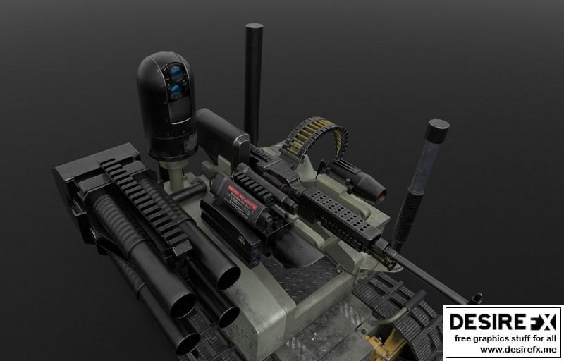 Desire FX 3d models | MAARS – Modular Advanced Armed Robotic System