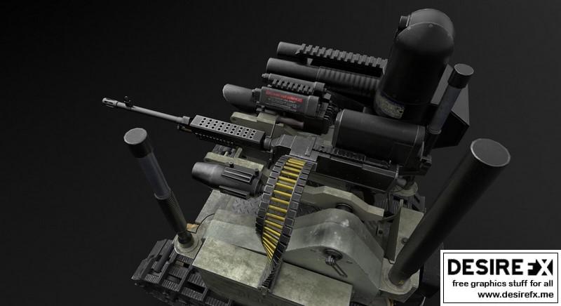 Desire FX 3d models | MAARS – Modular Advanced Armed Robotic System