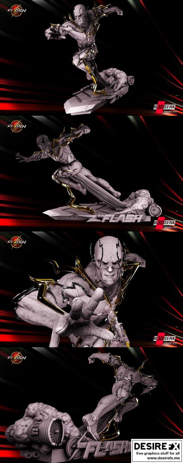 Desire FX 3d models | BB3DSERK Studios – Flash – DC Comics – Justice ...