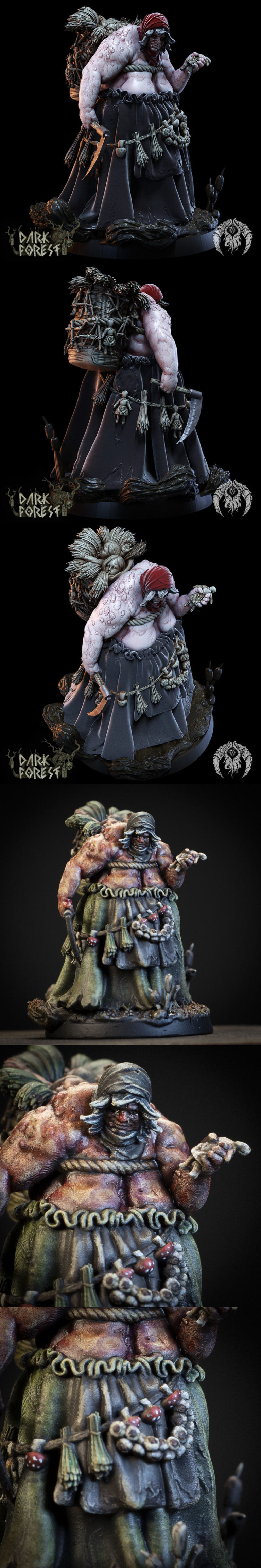 Desire FX 3d models | Bestiarum Miniatures – The Dark Forest – Village ...