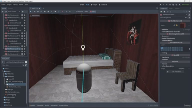 Desire FX 3d models | Blender and Godot 4 – Make a Low Poly Ps1 Style ...