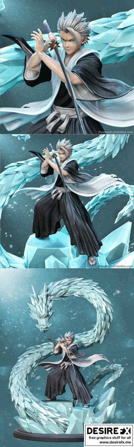 Desire FX 3d models | Captain Toshiro Hitsugaya from Bleach – 3D Print Model
