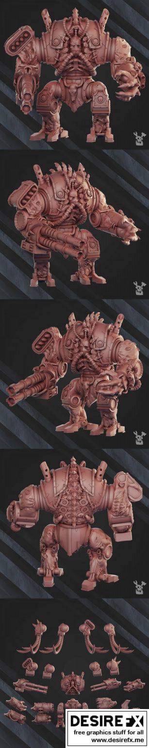 Desire FX 3d models | Flesh Befouler Machine – 3D Print Model
