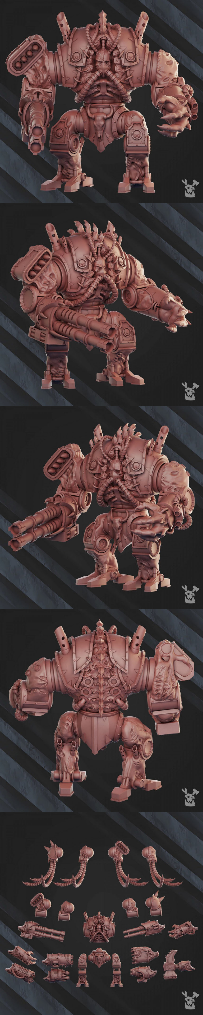 Desire FX 3d models | Flesh Befouler Machine – 3D Print Model
