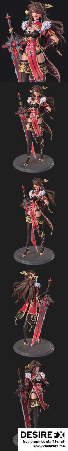 Desire FX 3d models | Genshin Impact – Beidou Figure – 3D Print Model