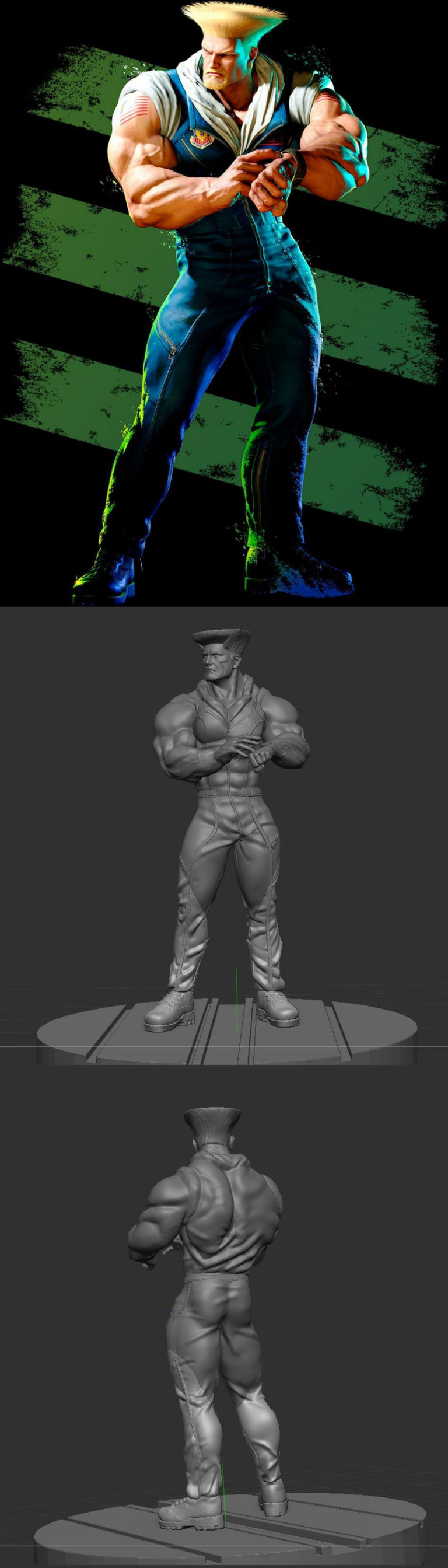 Desire FX 3d models | Guile SF6 – 3D Print Model