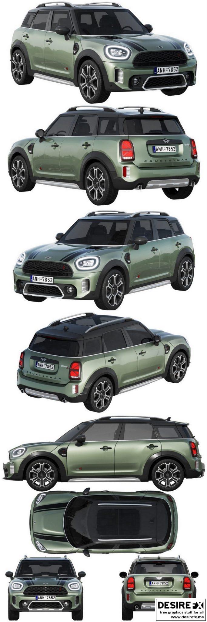 Desire FX 3d models | Mini Countryman S 2021
