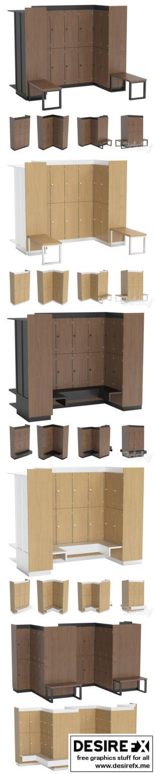 Desire FX 3d models | Modular wardrobes – 3D Model