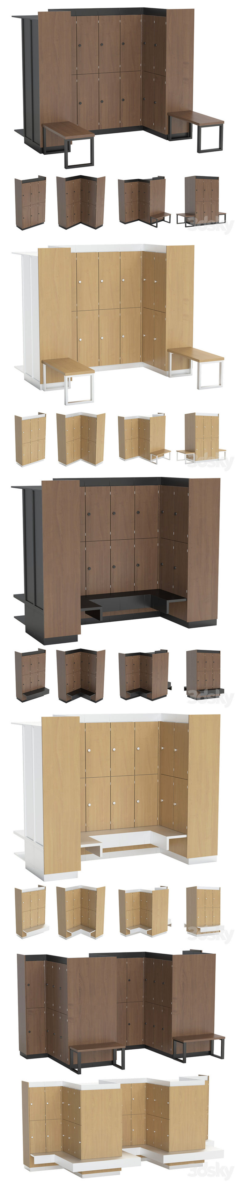 Desire FX 3d models | Modular wardrobes – 3D Model