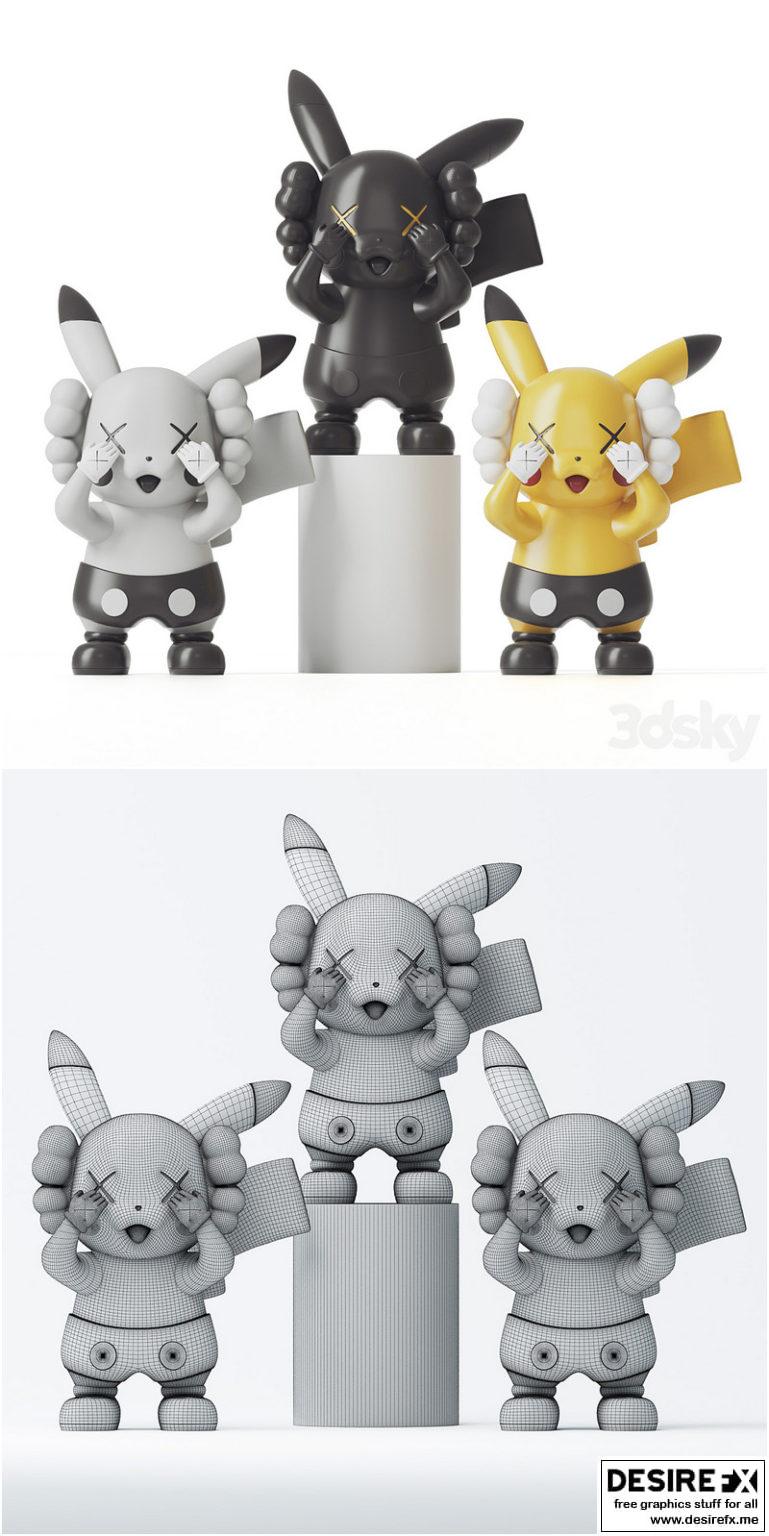 Desire FX 3d models | Pikachu – 3D Model