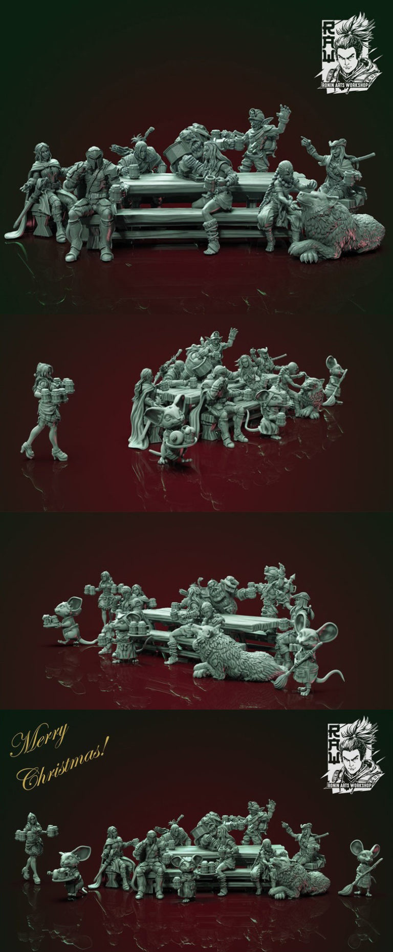 Desire FX 3d models | Ronin Arts – Heros Knight Out Pub 3D Print Scene