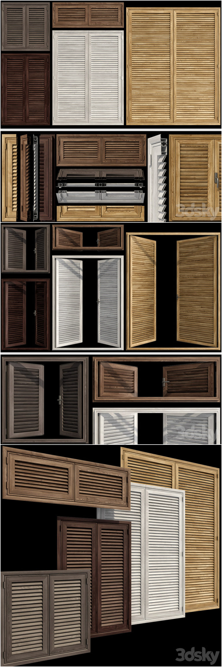 Desire FX 3d models | Shutter system for windows and doors – 3D Model