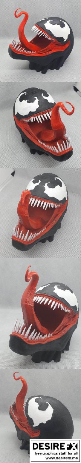 Desire FX 3d models | Venom Head – 3D Print Model
