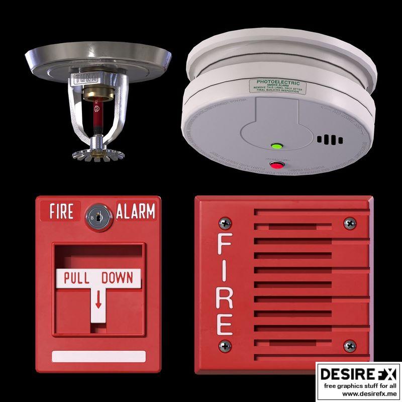 Desire FX 3d models | Fire Safety Devices 3D Model Collection