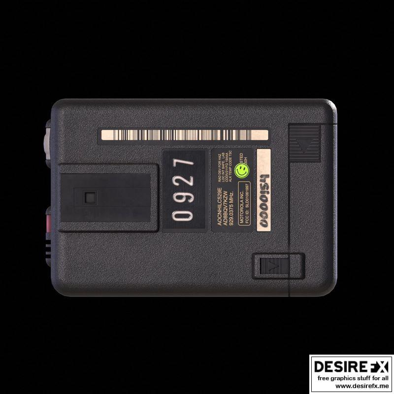 Desire FX 3d models | Pager Low-poly 3D model