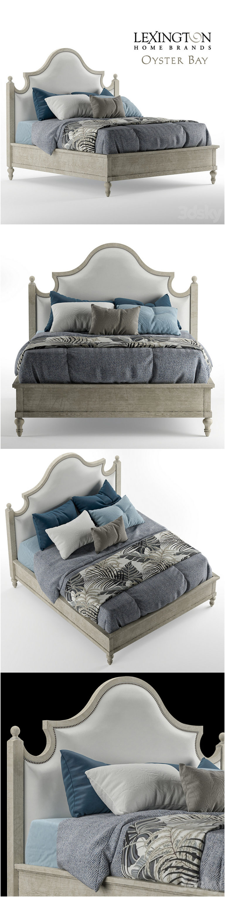 Desire FX 3d models | Bed Oyster Bay – 3D Model