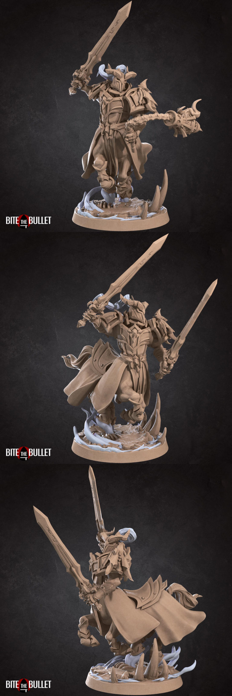 Desire FX 3d models | Bite the Bullet – Centaur Knight – 3D Print Model