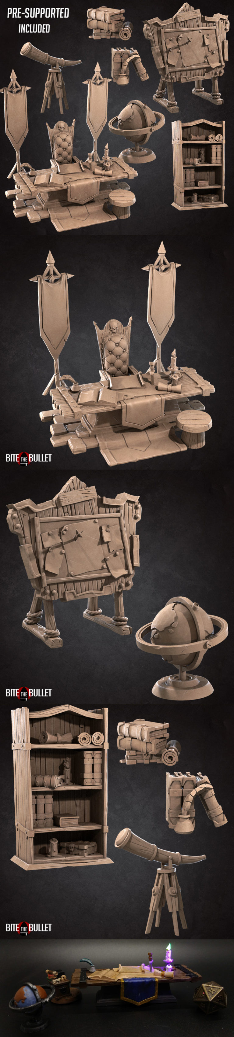 Desire FX 3d models | Bite the Bullet – Command Room Scenery – 3D Print ...