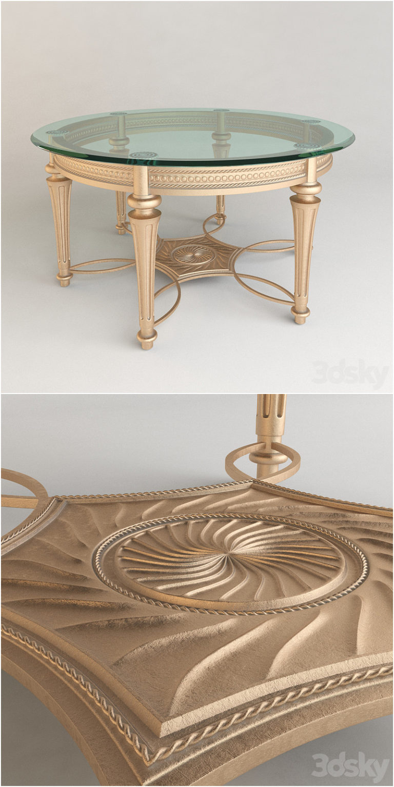 Desire FX 3d models | Coffee table Commander Galloway 37506 – 3D Model