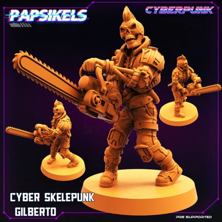 Desire FX 3d models | Cyber Skelepunk Gilberto – 3D Print Model