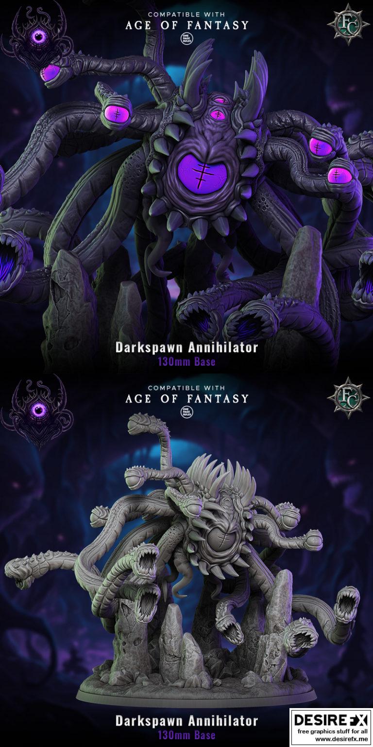 Desire FX 3d models | Fleshcraft Studio – Darkspawn Annihilator – 3D ...