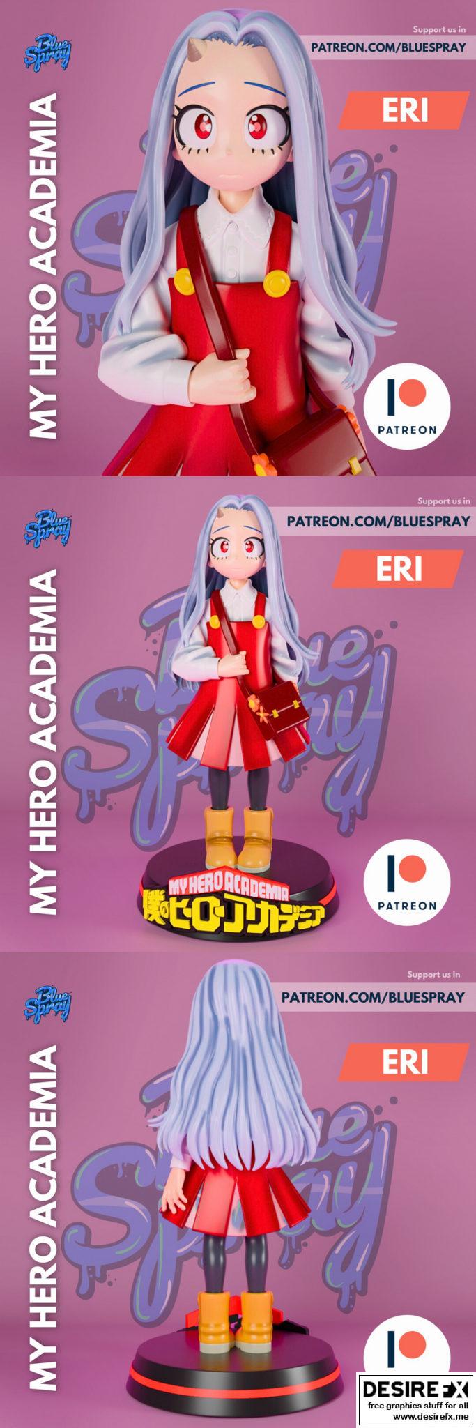 Desire FX 3d models | My Hero Academia – Eri – 3D Print Model