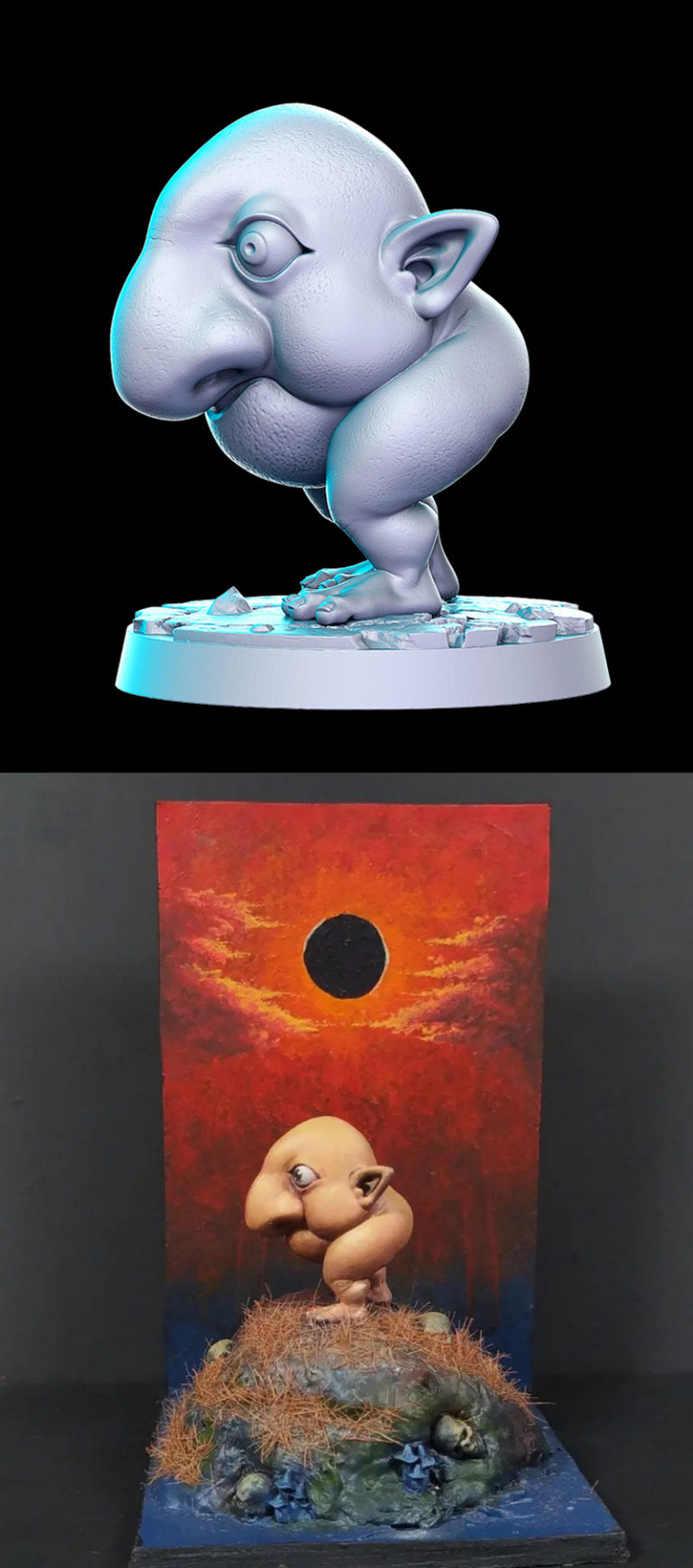 Desire FX 3d models | Nobur the Demonic Entity – 3D Print Model