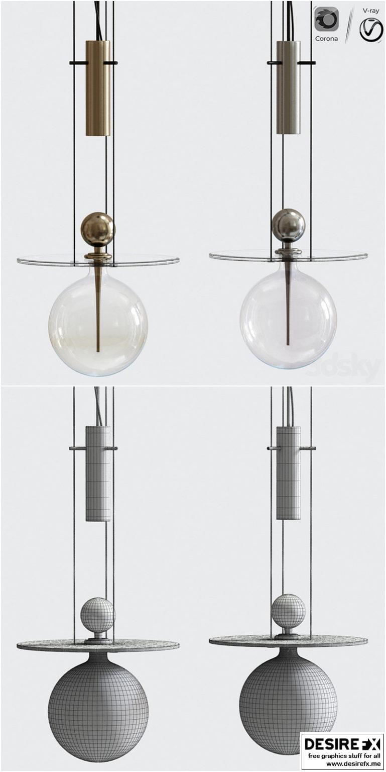 Desire FX 3d models | Perfume Sphere Ceiling Light – 3D Model