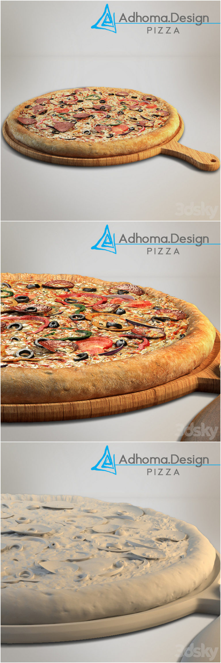 Desire FX 3d models | Pizza – 3D Model