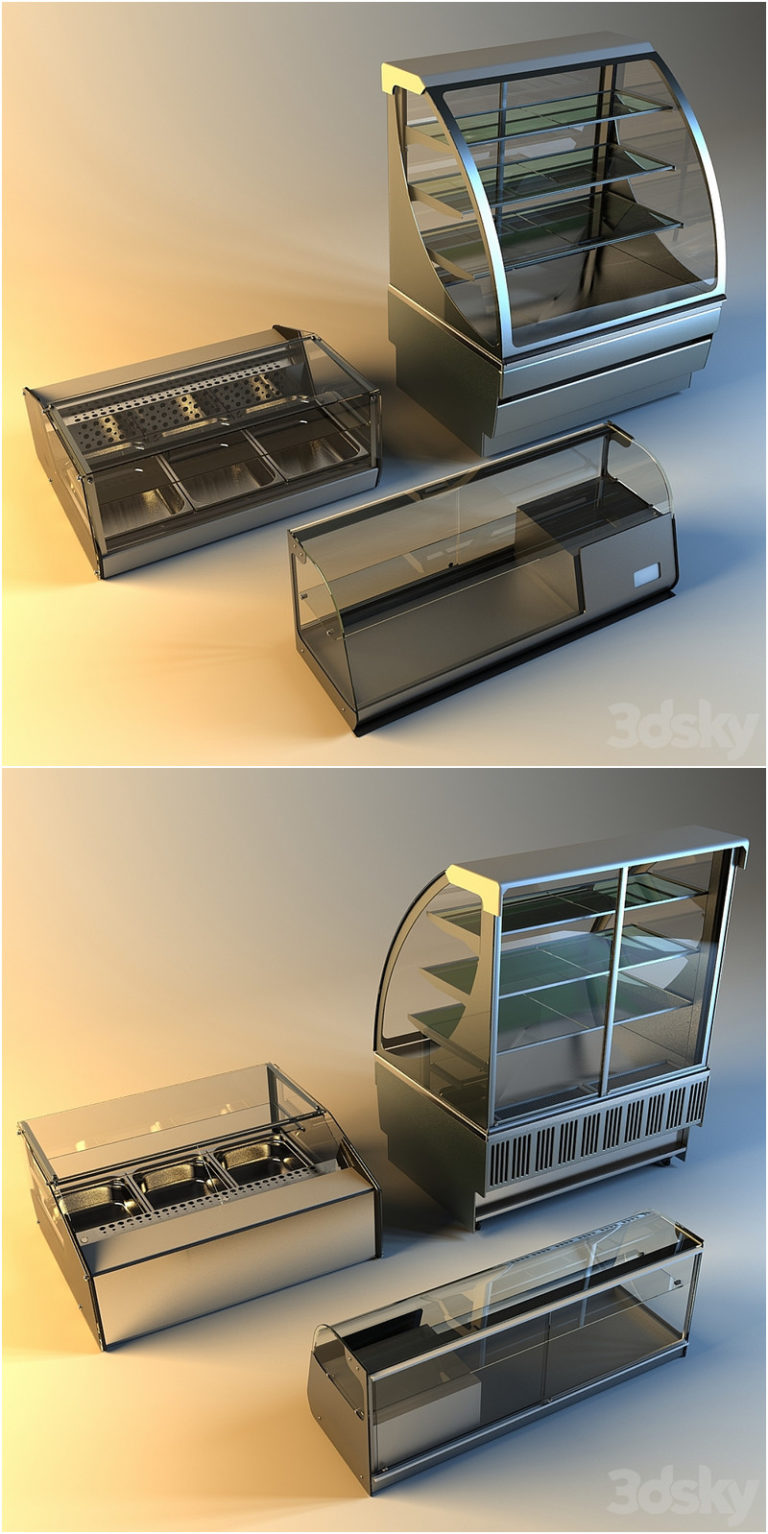 Desire FX 3d models | Refrigerated display cases – 3D Model