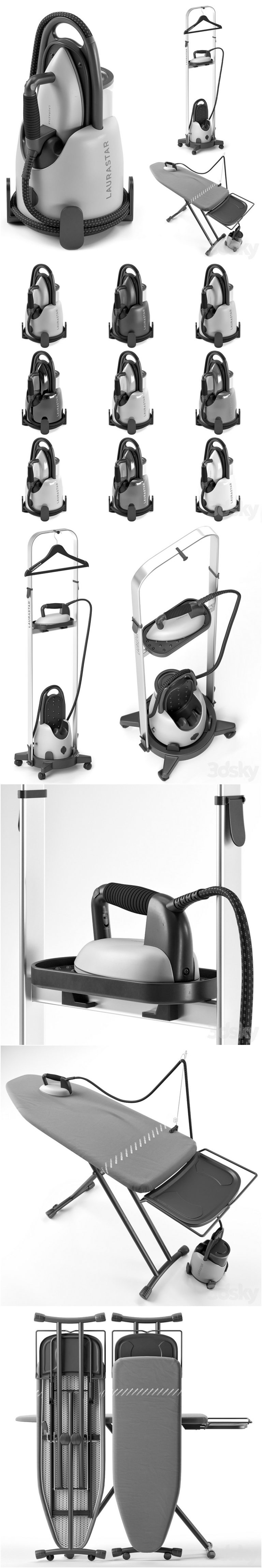 Desire FX 3d models | Steam generators Laurastar Lift Xtra – Ironing ...