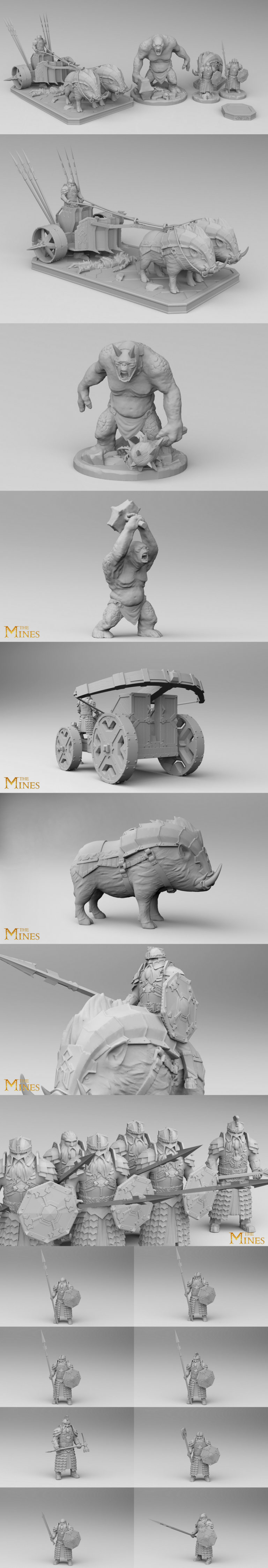 Desire FX 3d models | The Mines Pack – 3D Print Model