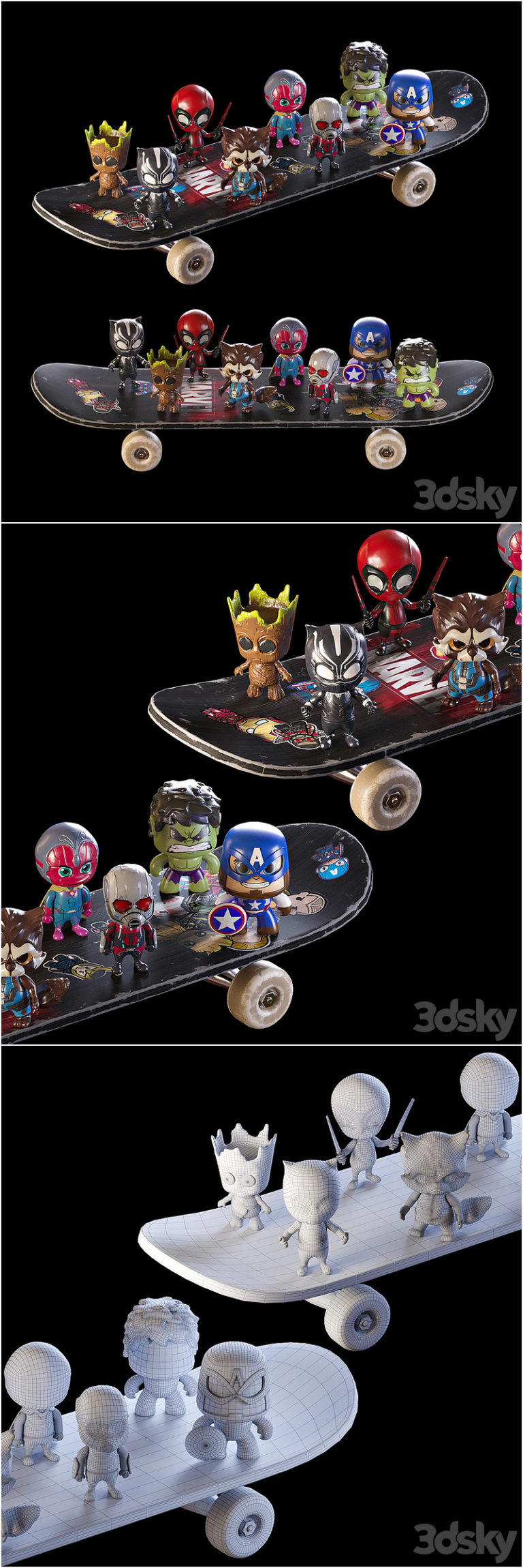 Desire FX 3d models | Toys MARVEL – 3D Model
