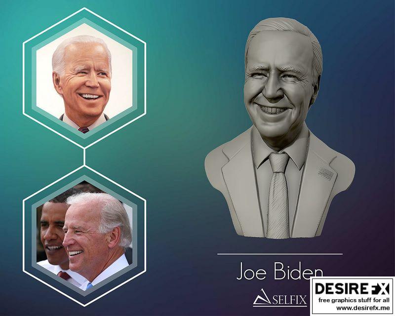Desire FX 3d models | Joe Biden President of the U.S.A 3D sculpture 3D ...