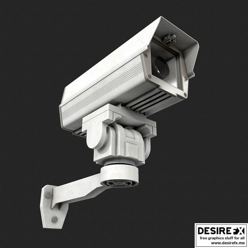 Desire FX 3d models | CCTV Camera Low-poly 3D model