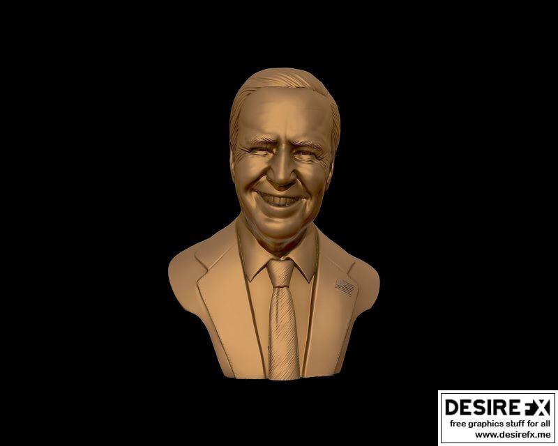 Desire FX 3d models | Joe Biden President of the U.S.A 3D sculpture 3D ...