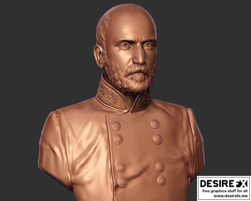 Desire FX 3d models | General Lewis Armistead Brigadier General of the ...