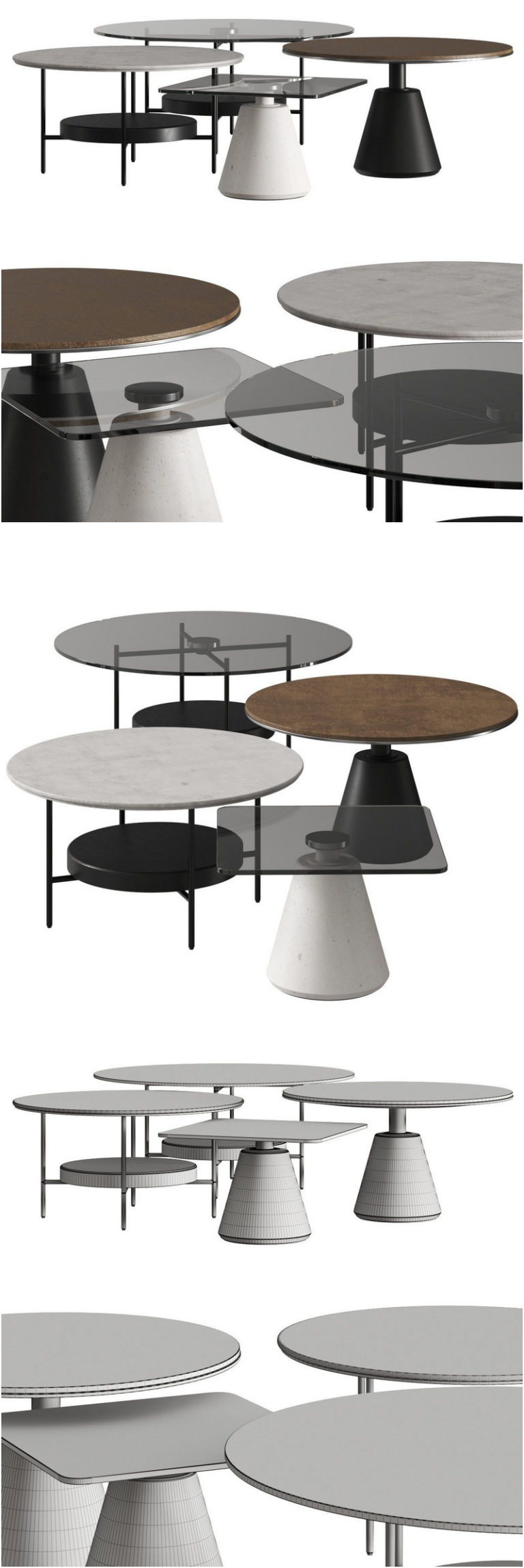 Desire FX 3d models | BoConcept Madrid Coffee Tables – 3D Model