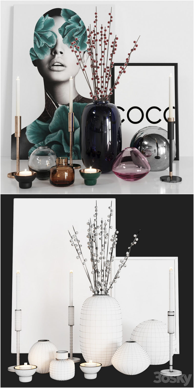 Desire FX 3d models | Decor set 13 – 3D Model